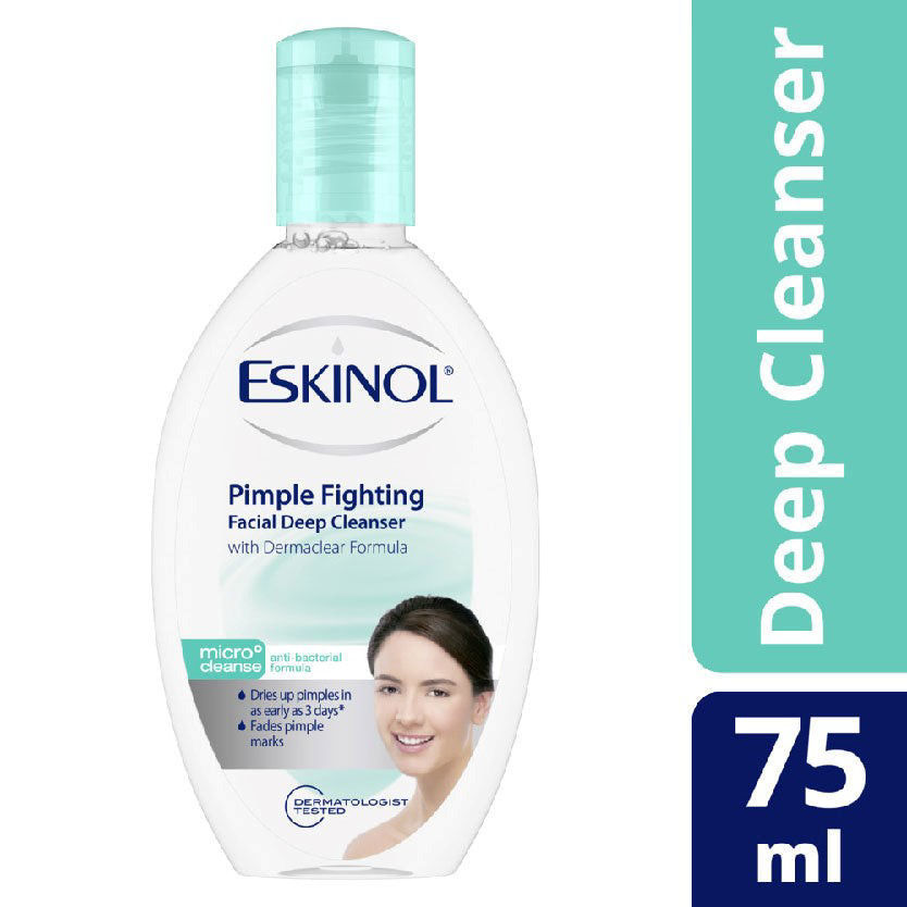 ZAP IT. Eskinol Facial Cleanser Pimple Fighting Dermaclear-C