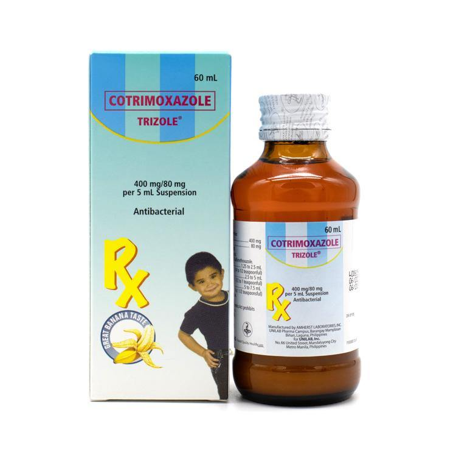 ZAP IT. Trizole 400mg/80mg Suspension (Cotrimoxazole)