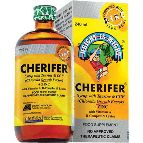 ZAP IT. Cherifer with Zinc Syrup 120ml