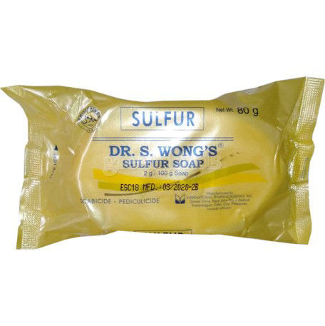 ZAP IT. Dr. Wong’s Sulfur Soap