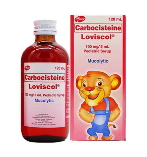ZAP IT. Loviscol 100mg/5ml Syrup (Carbocisteine)