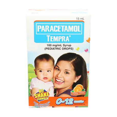 ZAP IT. Tempra 100mg/ml Drops Orange (Paracetamol)