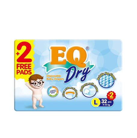 ZAP IT. EQ Dry Diaper Large