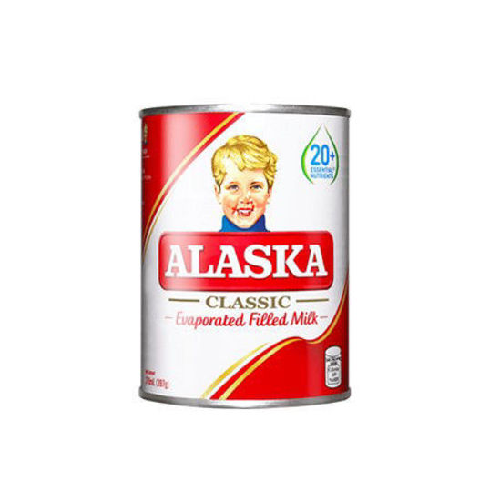 ZAP IT. Alaska Evaporated Filled Milk